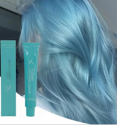 China SHUJI 90ml OEM Long-Lasting Herbal Organic Hair Dye Cream Professional Salon Use Permanent Hair Color for sale