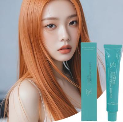 China SHUJI 90ml OEM Long-Lasting Hair Dye Cream Professional Salon Use  Herbal Permanent Organic Hair Color for sale