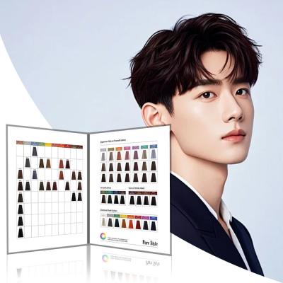 China Professional Hair Color Chart  Customizable Wide Color Range Durable Swatches Premium Quality Hot Sell for sale
