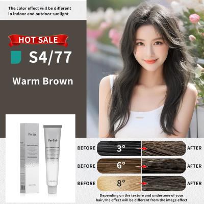 China Purestyle Private Label Hair Coloring Product Organic Hair Dye with 47 Colors Permanent Hair Dye Cream for Salon for sale