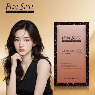 China PureStyle 6ml Professional Hair Essence Oil Non-Greasy  for Smooth & Shiny Hair with Lasting Fragrance OEM/Private Label Welcome for sale