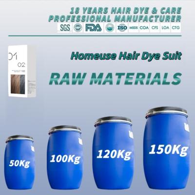 China Purestyle  OEM Home Hair Dye Cream Kit Raw Material Ammonia Free with Oxidant Cream Permanent Hair Dye for sale