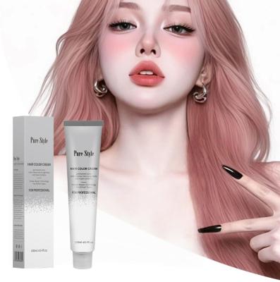 China Puretsyle Vietnam Malaysia OEM Hair Color Cream 100ML for Men Women Permanent Hair Dye for sale