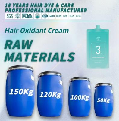 China Professional Peroxide Developer Natural Hair Oxidant Cream Raw Material 1% 3% 6% 9% 12% Permanent Hair Color OEM/ODM for sale