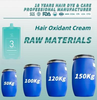 China Professional Natural Hair Oxidant Cream Raw Material 1% 3% 6% 9% 12% Permanent Hair Color Peroxide Developer OEM/ODM for sale