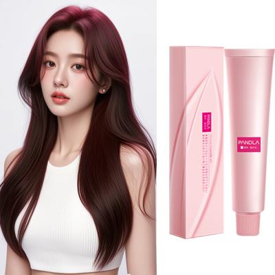 China Pandla Professional OEM Hair Color Cream Hot Sale Stock  Natural Hairstyle Color Permanent Hair Dye for sale