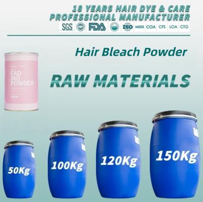 China Pandla Original Hair Dye  Blue Hair Bleach Powder Raw Material Dust Free for Professional Salon OEM for sale