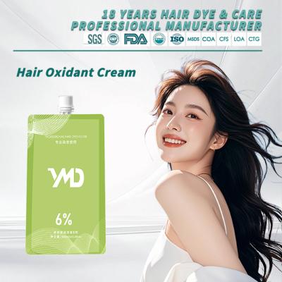 China YMD 900ml Hair Color Cream Developer 3%6%9%12% OEM Wholesale Gentle Formula Hair Peroxide Cream For Bright Color for sale