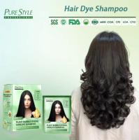 Quality Global Hair Color Manufacturer OEM Bubble Hair Dye Shampoo Fast Dye Herbal Hair for sale