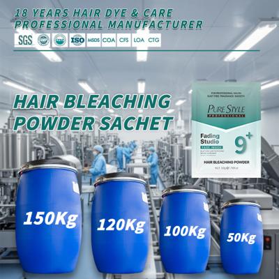 China Purestyle OEM Hair Bleach Powder Raw Material in Bulk  Hair Dye Bleach Powder for Salon for sale
