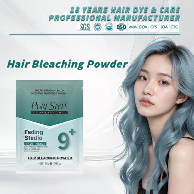 China Purestyle OEM Hair Bleach Powder Amonia Free Lightener Professional Hair Salon Use Dust Free for sale