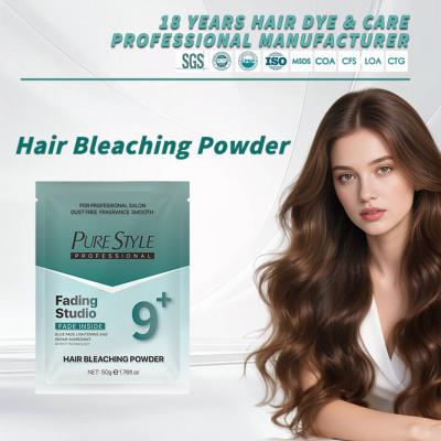 China Purestyle OEM Hair Bleaching Powder Herbal Formula Professional Hair Color Removers Easy Application Dust Free for sale