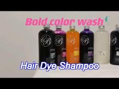 herbal instant hair dye shampoo long lasting harmless 450ml