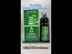 pureestyle fast bubble hair color shampoo 3 in 1 plant formula hair dye foam grey coverage oem avail