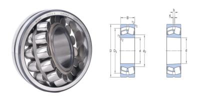 China Spherical roller bearings 22207 E for sale