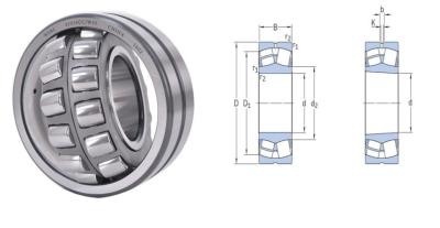 China Spherical roller bearings 22205 CCK/W33 for sale