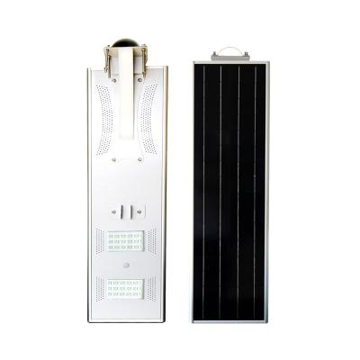 China High quality outdoor ip65 all in one battery power 60w 30w 80w solar led street light for sale