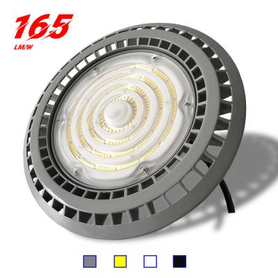 China 100w ufo led industrial high bay lighting fixture 100-277V die-casting aluminum alloy round warehouse lamp for sale