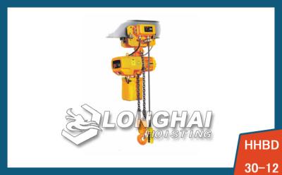 China 30T chain electric hoist [single speed electric chain hoist] for sale