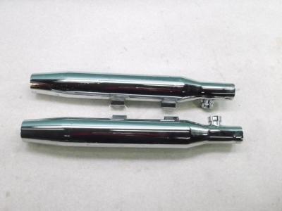China Brushing /  Powder Coating Custom Motorbike Exhaust Pipes , CNC Lathe Machining Parts for sale