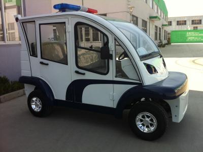 China Anti Rusting Pure Electric Vehicle , Electric Patrol Car For 4 Person for sale