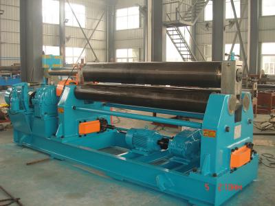 China Carbon Steel Plate Rolling Machine Mechanical 3 Roller Symmetrical for sale