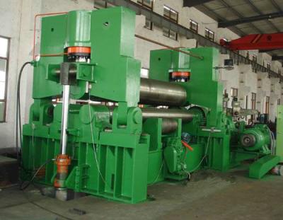 China TNC NC Control Plate Rolling Machine For Bending Plates 3000mm for sale