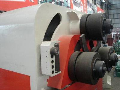 China Channel Steel Section Bending Machine Three Driven Rollers Heat Treat for sale