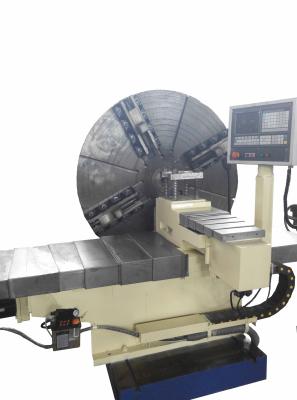 China Stepless Speed CNC Facing Lathe Machine Large Diameter Heavy Duty for sale