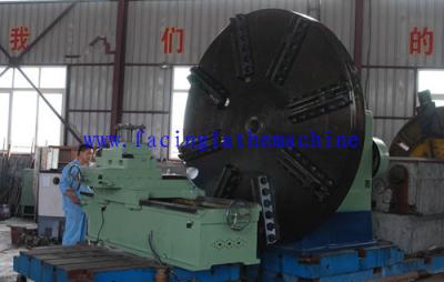 China Heavy Precise Digital Control CNC Facing Lathe Machine , Processing Valve 11kw for sale