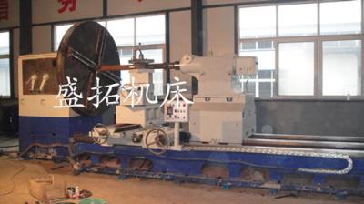 China Lenght Horizontal Lathe Machine With Stailstock And Centre Rest Power Feed 2.2 Kw for sale