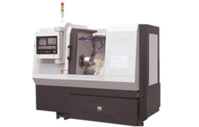 China 45 ° slant bed CNC lathe machine making automobile / motorcycle / electronics parts for sale
