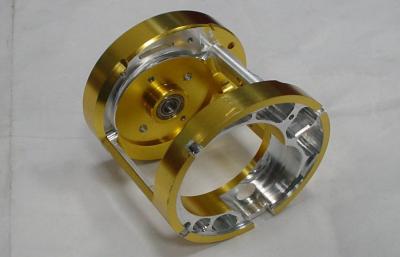 China Professional Gold Anodized Custom Precision Aluminium CNC Metal Machining for sale