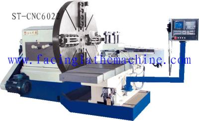 China High Speed Facing Lathe Machine Heavy Duty milling Computerized Flange for sale