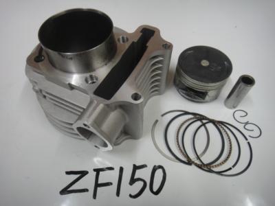 China Precise machining size Aluminium Motorcycle cylinder block kit for ZF150 57.4mm A-058 for sale