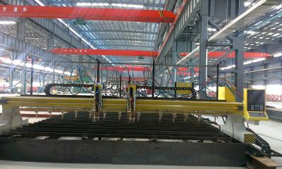 China 3x8 meter Gantry Type CNC Plasma Cutting Machine for sale