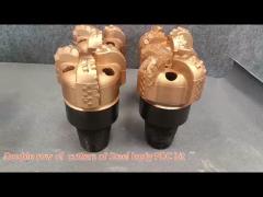 ダイヤモンド 98mm 3 刃 Pdc 弧角ドリルビット 水井 石炭鉱山の掘削