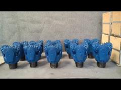 Rubber Sealed Milled Tooth Rock Roller Bit Steel Tooth Tricone Drill Bit For Well Drilling