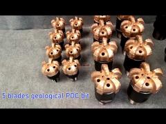 140-311 MM-PDC Drill Bits