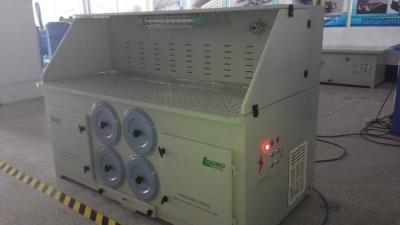 China Welding and Grinding Benches with downdraft dust collection and fume extraction system for sale