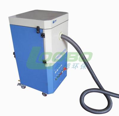 China LB-JF High vacuum robot welding fume extractor,  smoke collector with hood connected directly from robot source for sale