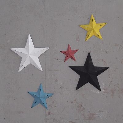 Cina Stelle all'aperto nostalgiche decorative del metallo della decorazione della parete della stella per i mestieri in vendita