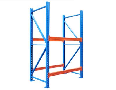 China 1.5 Tons Warehouse Storage Shelves Pallet Rack Shelving Strong Frame for sale