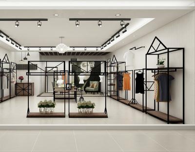 Cina Espositori d'acciaio al minuto professionali dei visualizzatori dell'abbigliamento per il negozio di vestiti delle donne in vendita