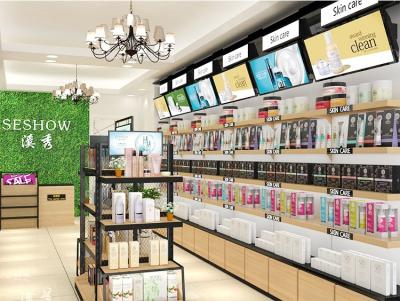 Cina Espositori cosmetici di multi strati per la condizione della fabbrica di bellezza in vendita