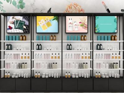 Cina Espositori cosmetici riciclabili per stampa su misura del centro commerciale in vendita