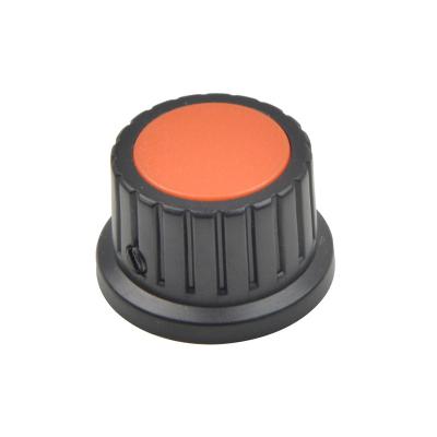 China Easy Install Plastic Turn Knobs / Small Potentiometer Knobs Size Φ22.7*17.6mm for sale