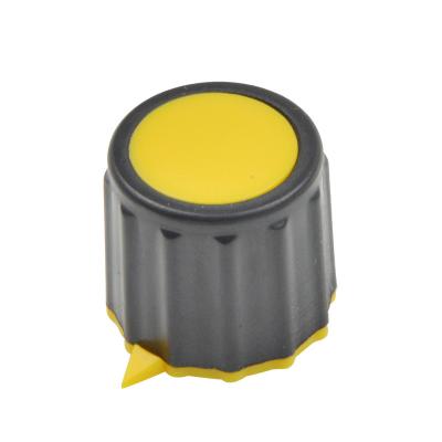 China El pedal graneó los pequeños botones/el tamaño plástico Φ20.5×19.6mm del potenciómetro de los botones del potenciómetro en venta