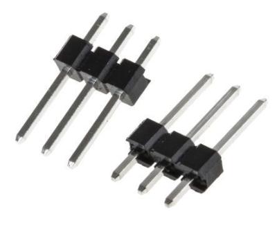Cina Fila di Pin dei connettori elettrici 1*1-1*40 dell'intestazione del perno cilindrico piccola singola in vendita