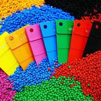 China Customized Various Hue Green Masterbatch Pellets for Raw Rubber for sale